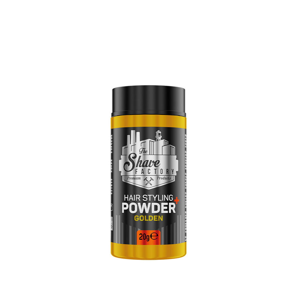 Hair Styling Powder Wax Golden 20g – The Shave Factory